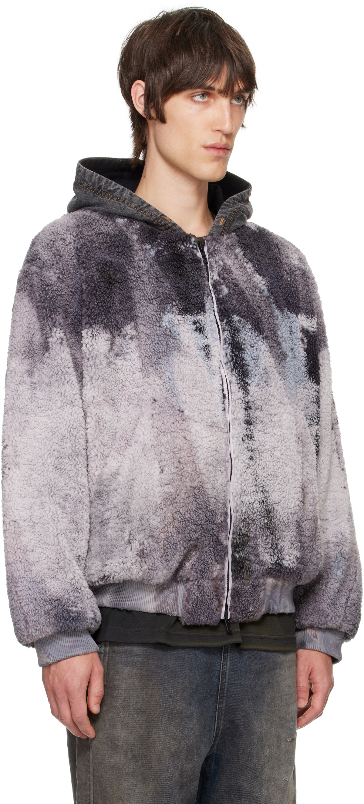 Diesel Gray S-Depla Jacket Diesel