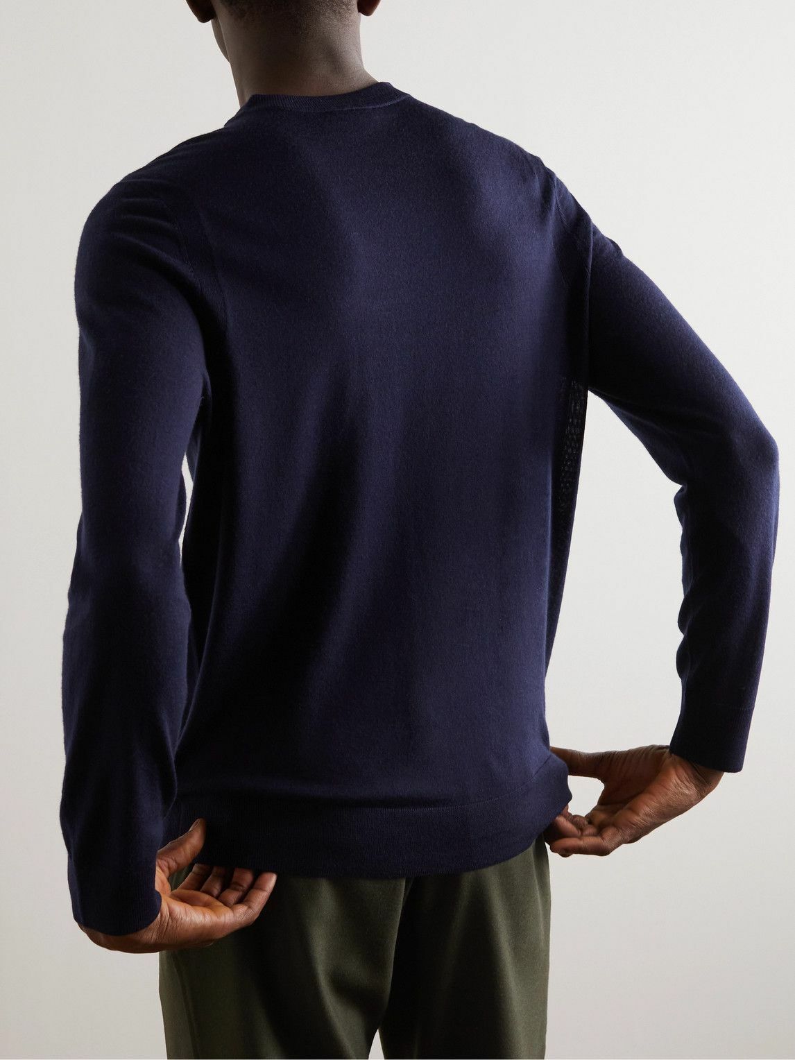 Paul Smith - Merino Wool Sweater - Blue Paul Smith