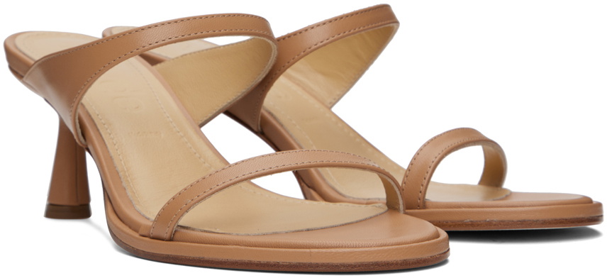Aeyde Brown Maru Heeled Sandals Aeyde