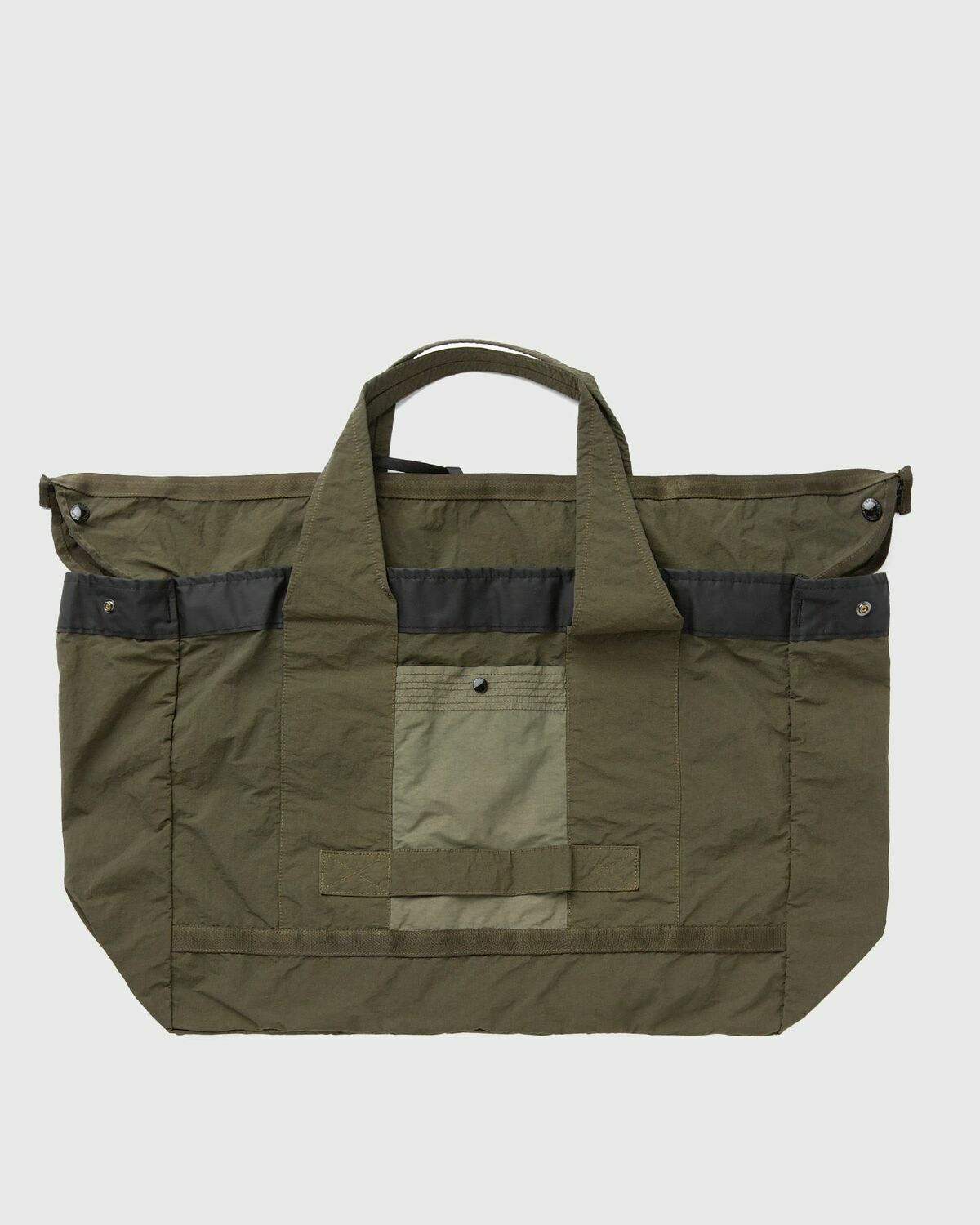 C.P. Company Accessories Bag In Plain Paper Touch Green Tote & Shopping ...