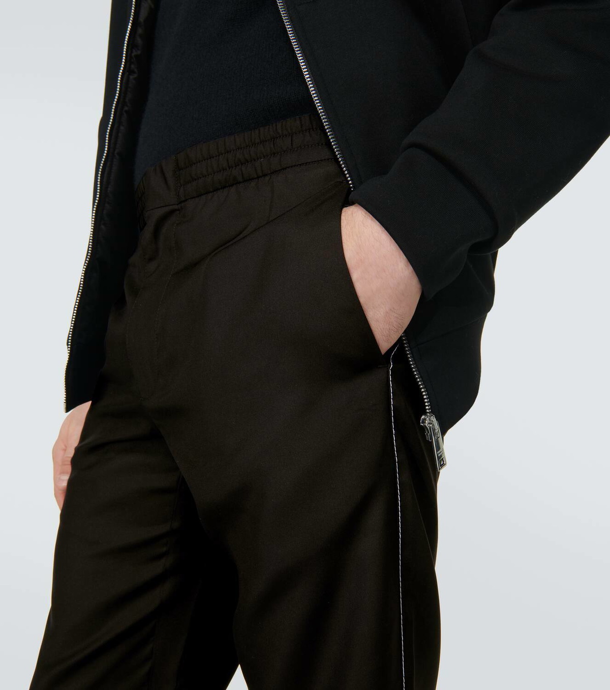 Prada Silk straight pants Prada