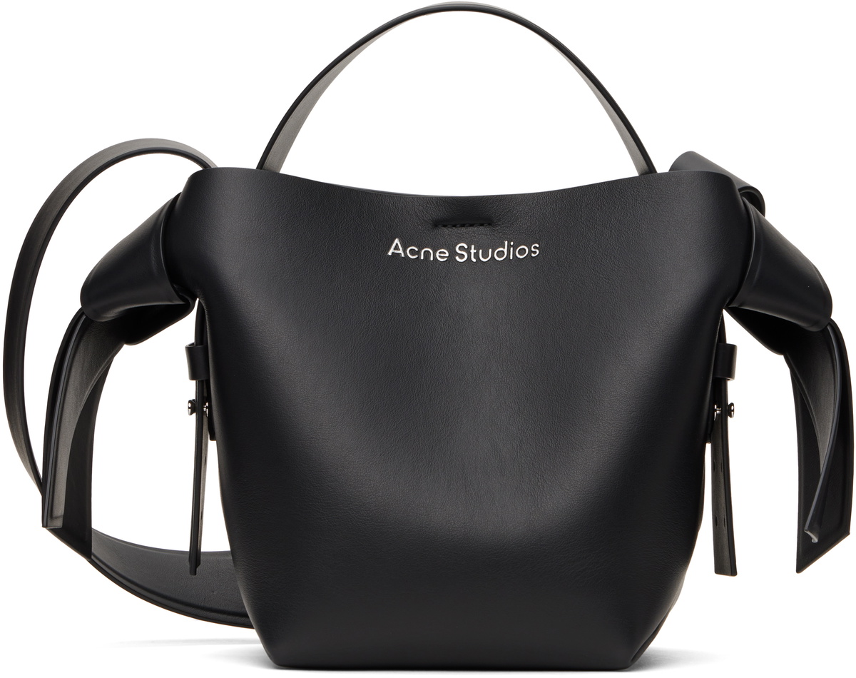 Acne Studios Black Musubi Mini Shoulder Bag Acne Studios