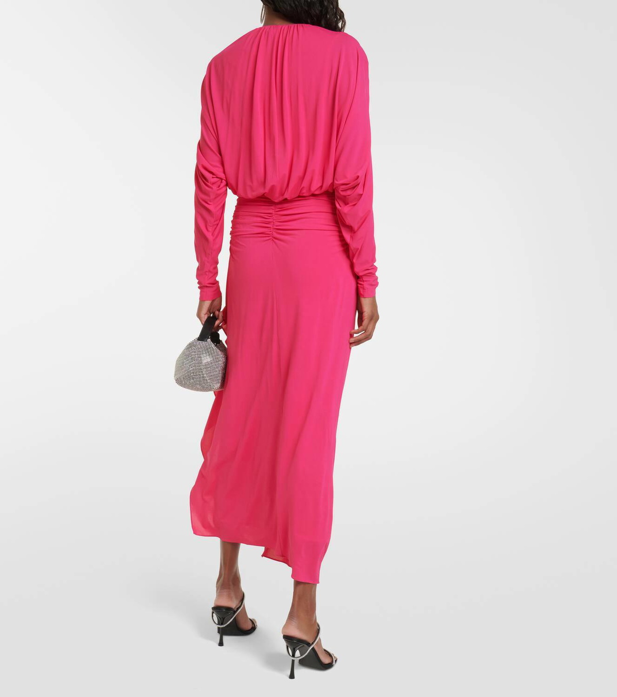 Simkhai Ellie ruched maxi dress Simkhai