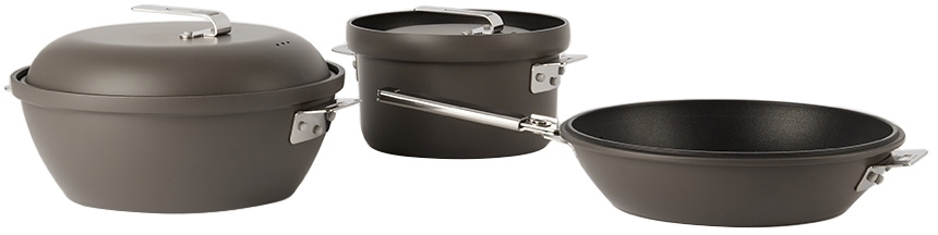 Snow Peak Grey Field Cooker Pro Set Snow Peak