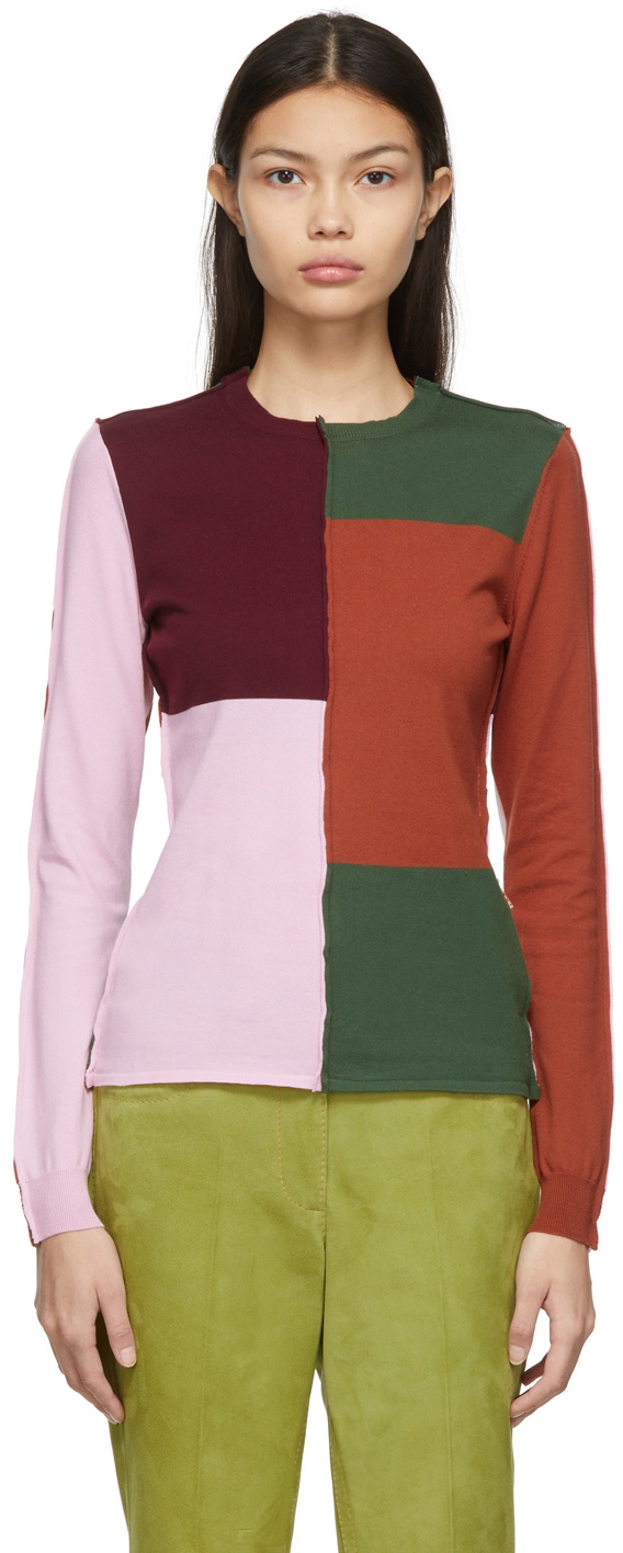 Marni Multicolor Colorblock Sweater Marni