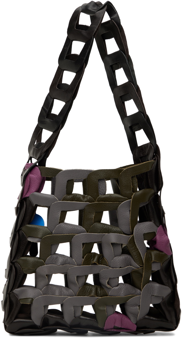 SC103 Black & Gray Links Tote SC103