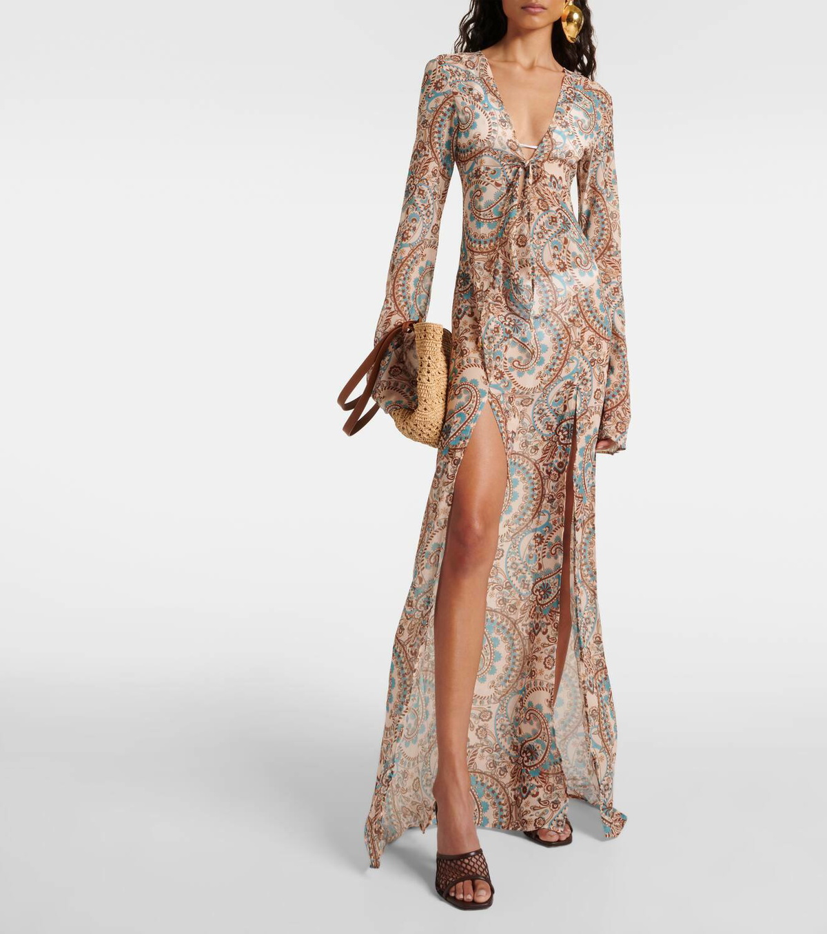 Bananhot Desert paisley beach cover-up Bananhot