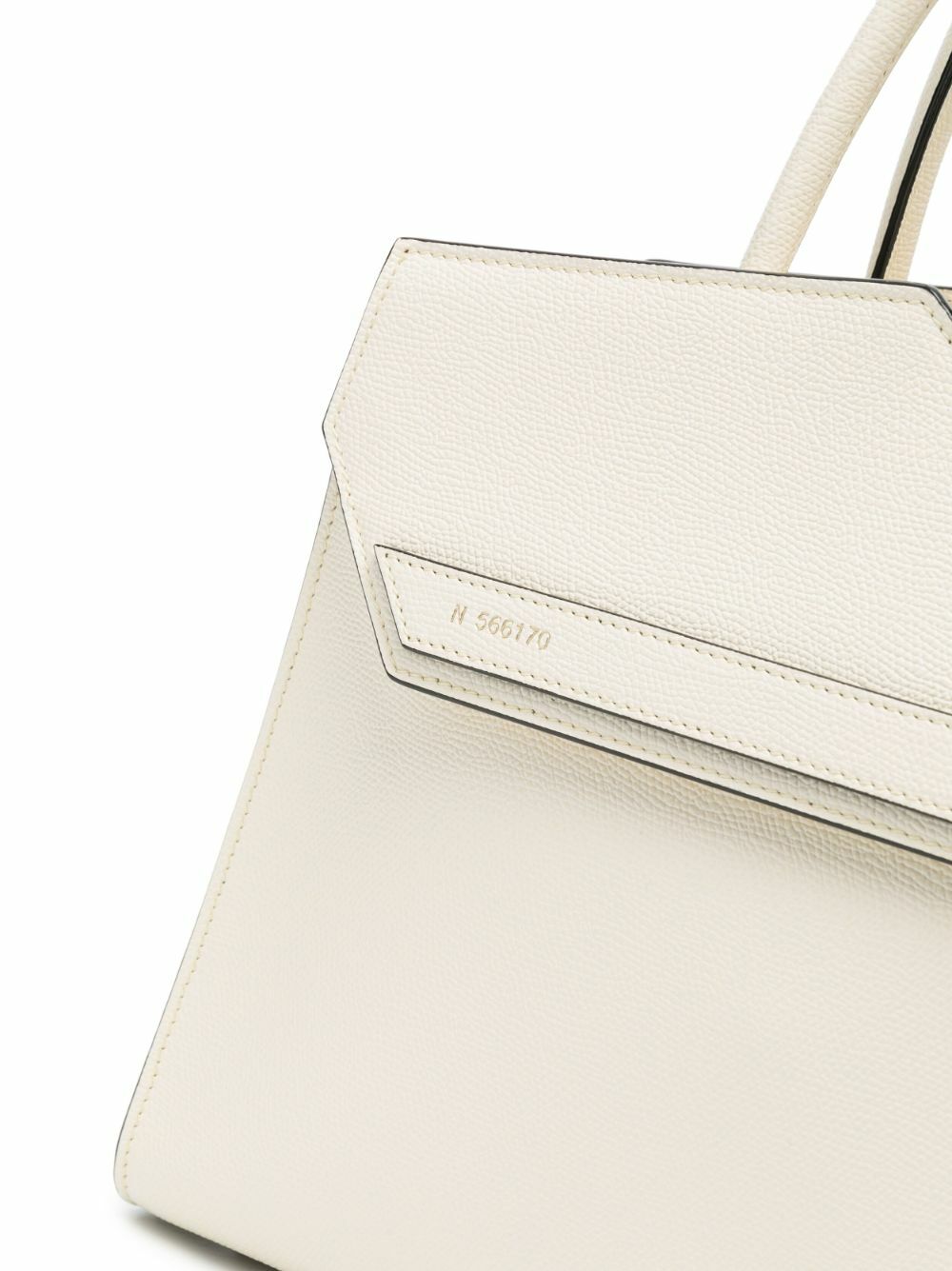VALEXTRA - Duetto Leather Handbag Valextra