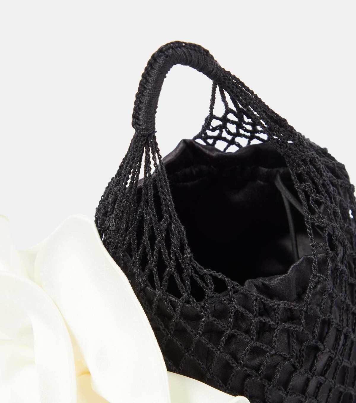 Magda Butrym Devana Small floral-appliqué shoulder bag Magda Butrym