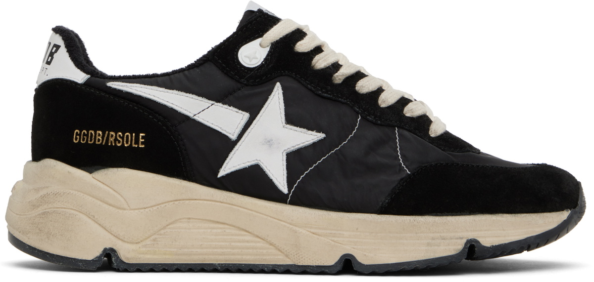 Golden Goose Black Running Sole Sneakers Golden Goose Deluxe Brand