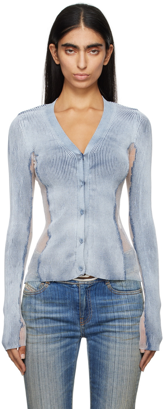 Diesel Blue M-Afaldo Cardigan Diesel