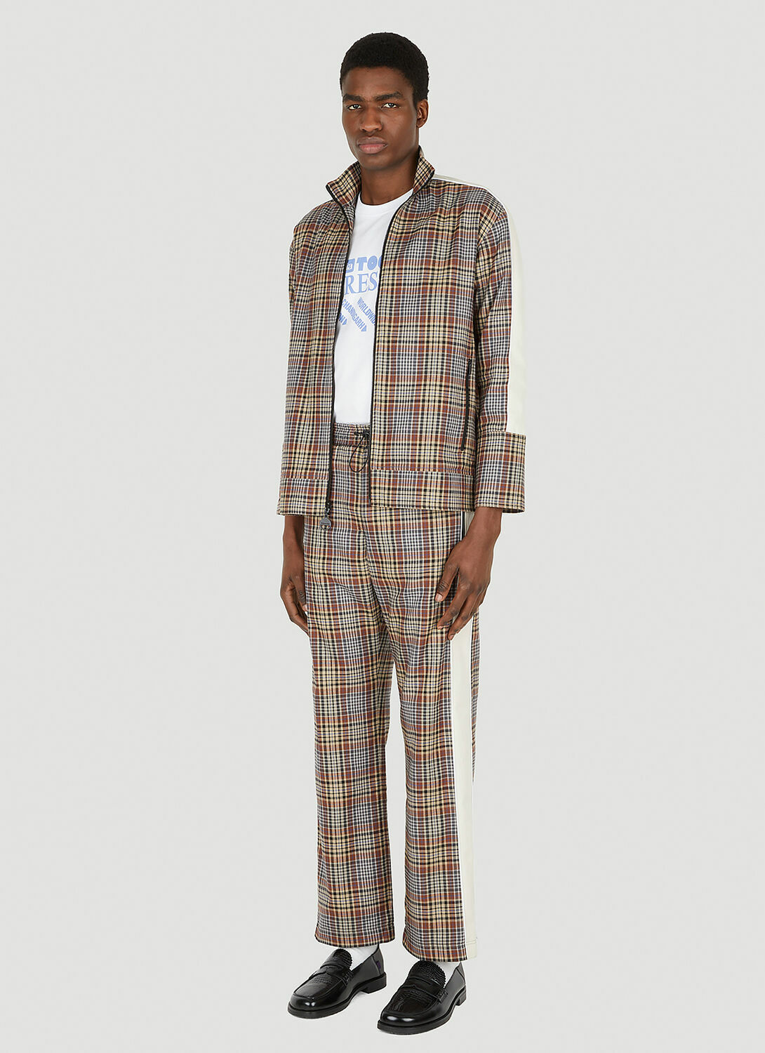 Ahluwalia Akin Check Pants Ahluwalia Studio