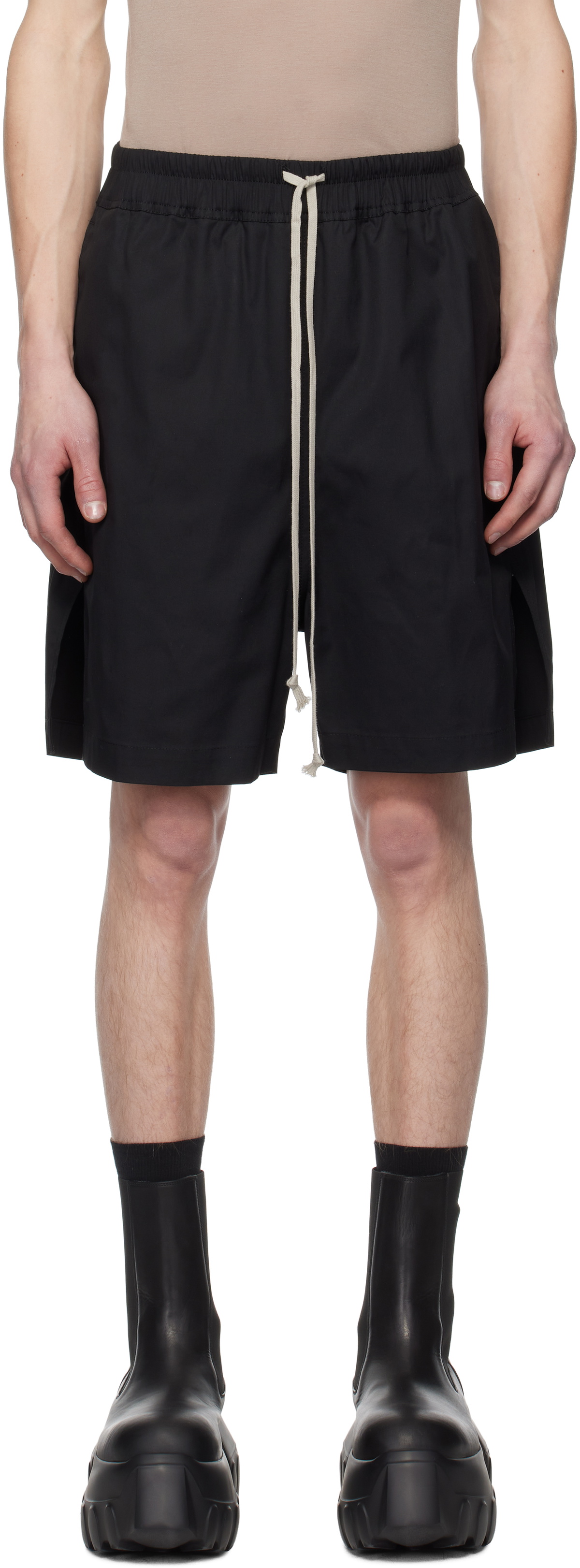 Rick Owens Black Hollywood Boxer Shorts Rick Owens