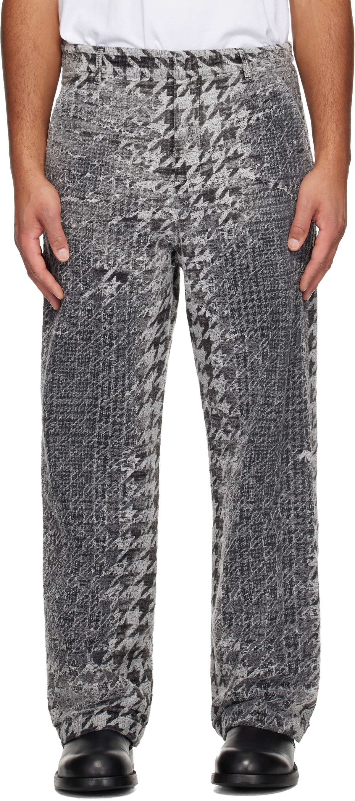 Diesel Gray Regular D-Eber 0cebn Jeans Diesel