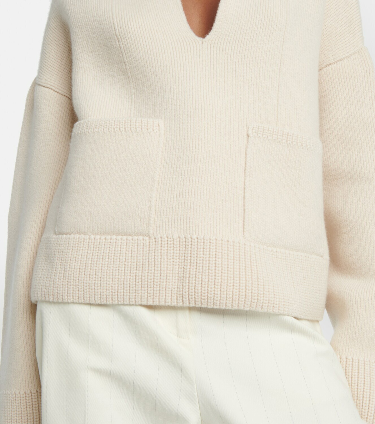 Khaite Fauna cashmere-blend sweater Khaite