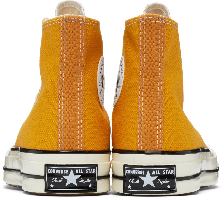 Converse Yellow Chuck 70 Hi Sneakers Converse