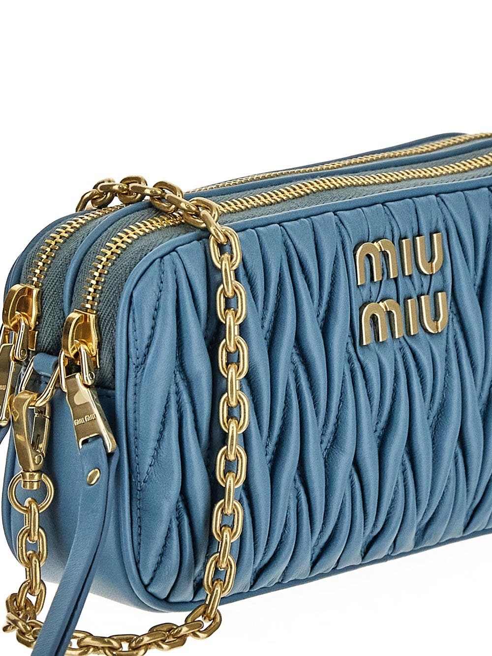 Miu Miu Matelassé Nappa Leather Mini Bag Miu Miu