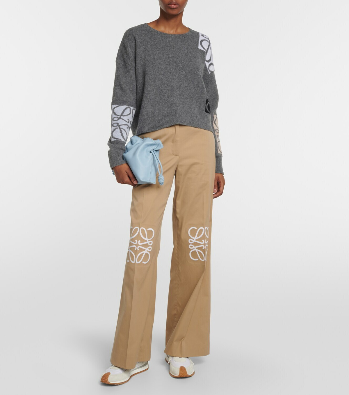 Loewe Flamenco Mini leather clutch Loewe