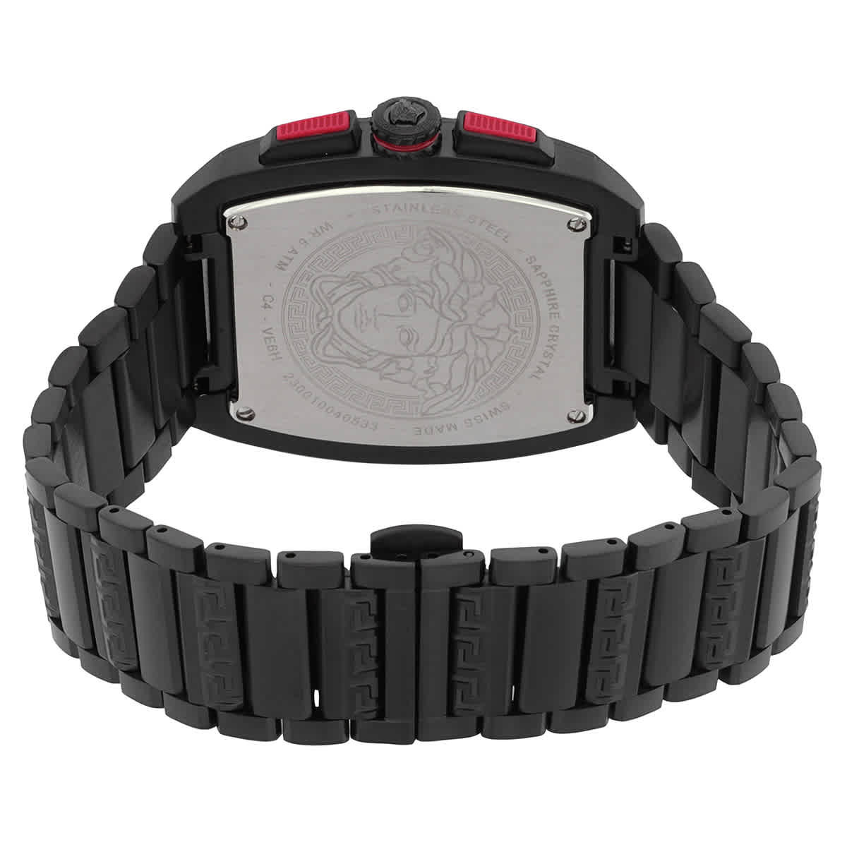 Versace Dominus Chronograph Quartz Black Dial Mens Watch VE6H00623 Versace