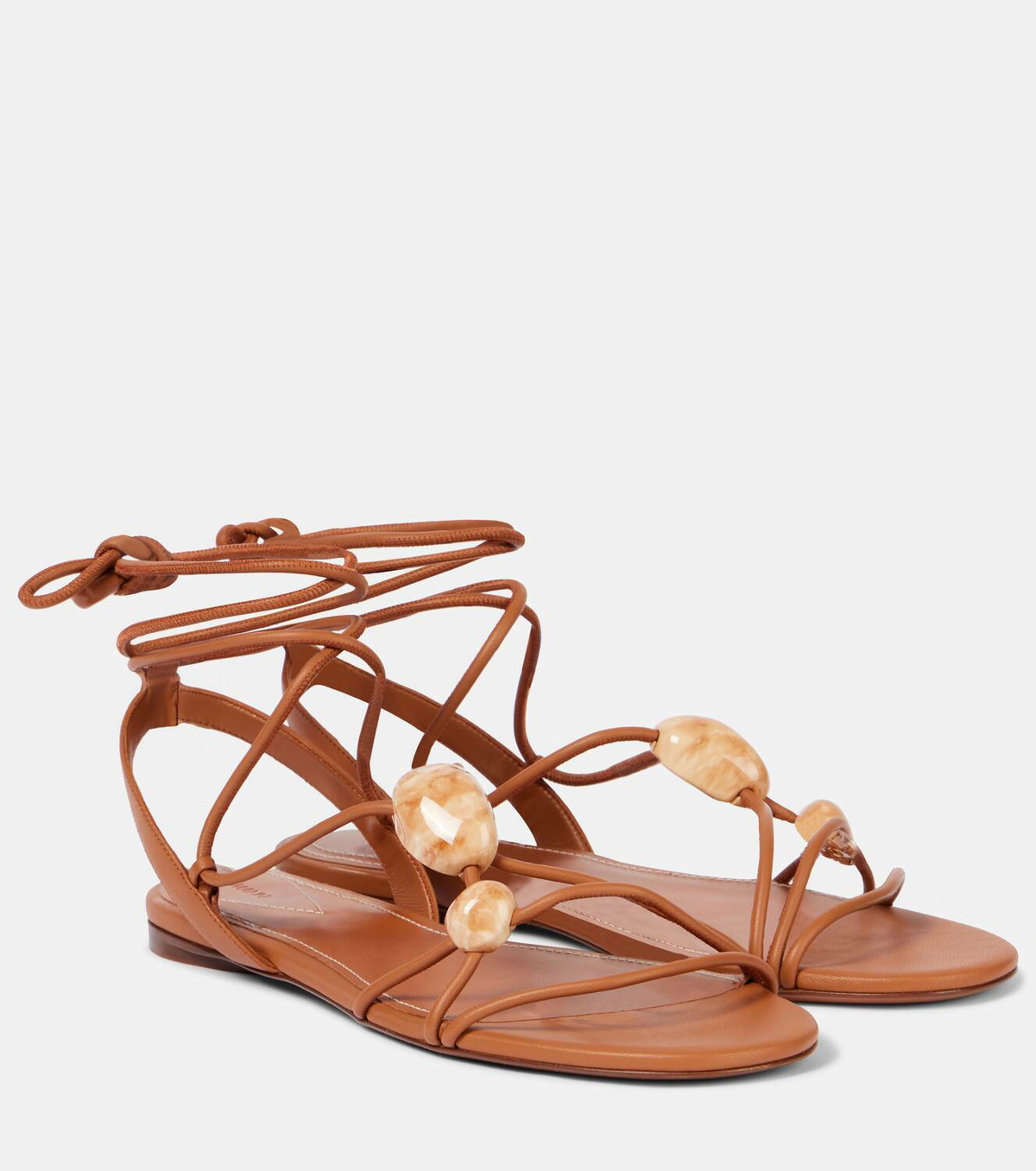 Zimmermann Gleam leather sandals Zimmermann
