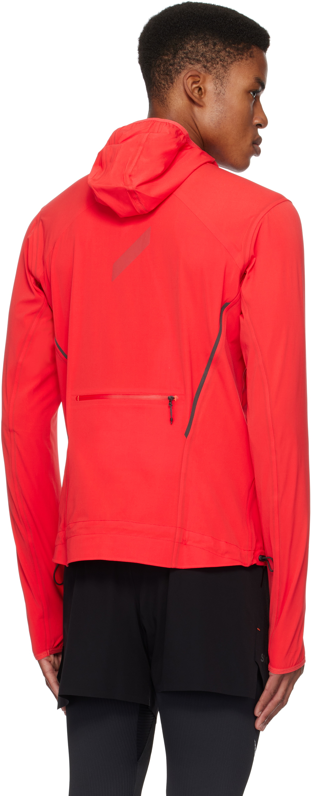 Soar Running Red Winter Anorak Jacket Soar Running