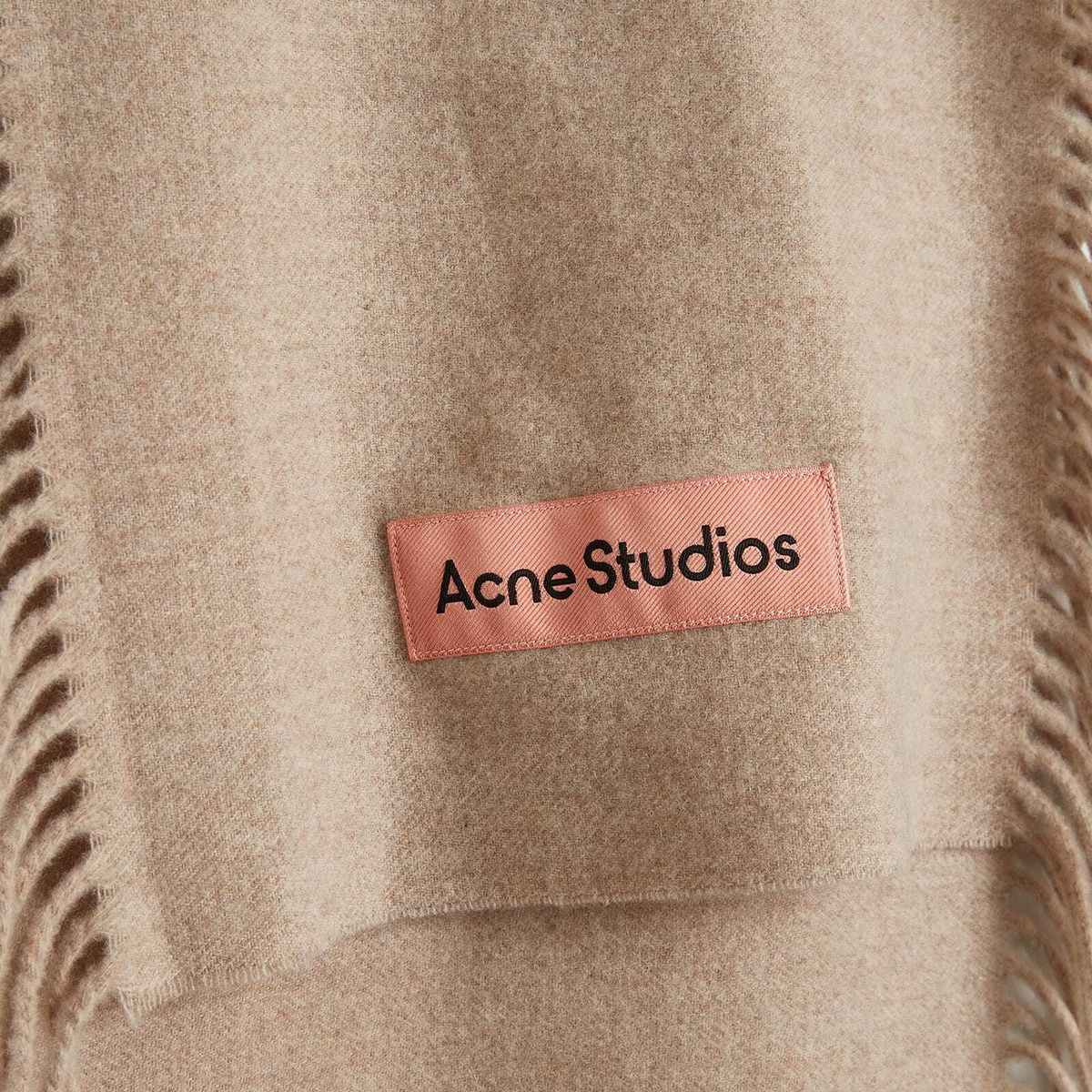 Acne Studios Canada Cancan Scarf in Oatmeal Melange Acne Studios
