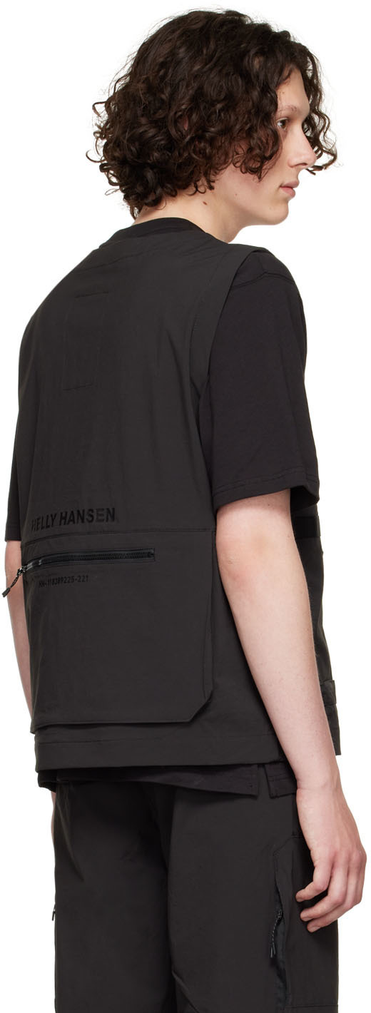 HH-118389225 Black Polyester Vest HH-118389225