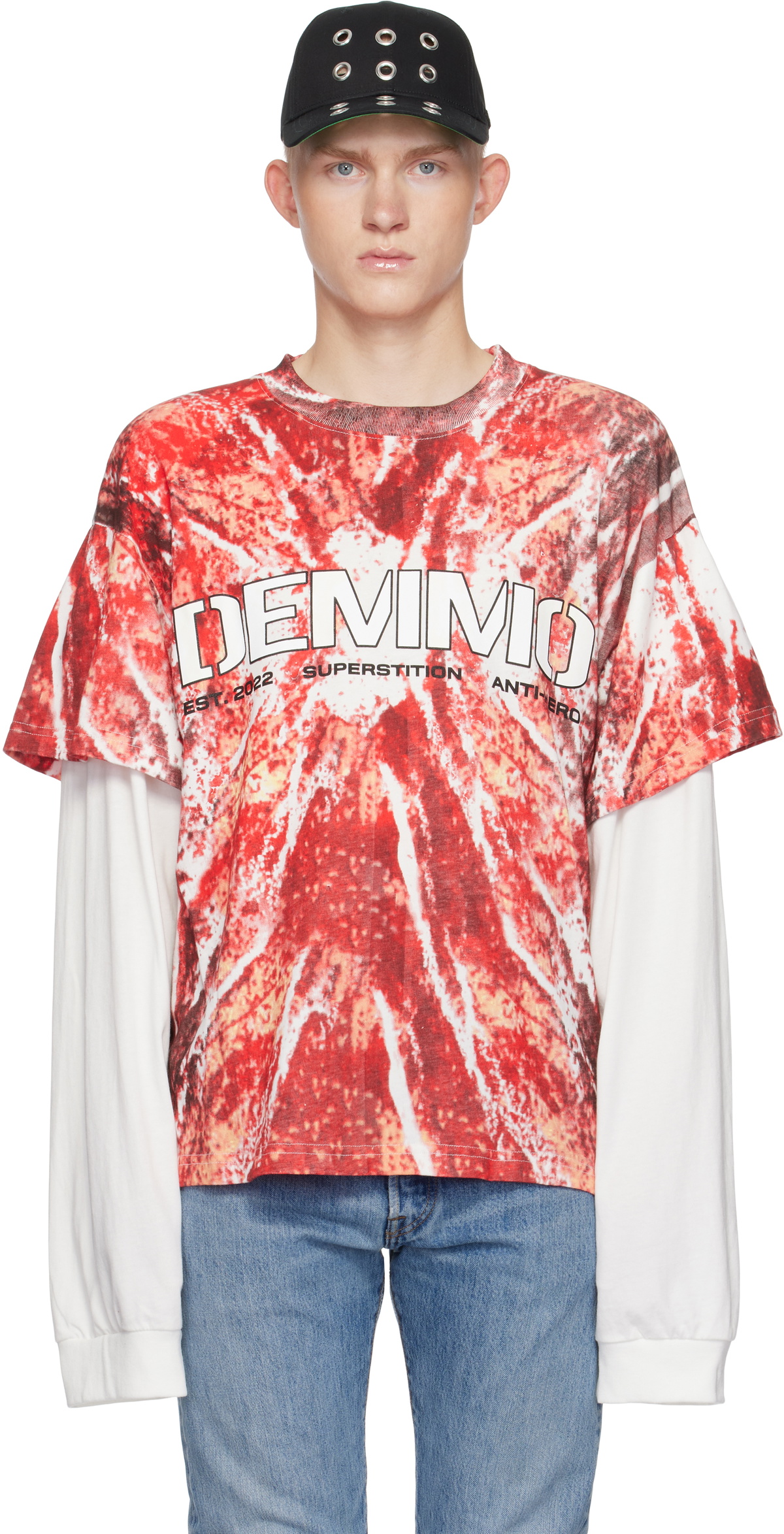 DEMMO Red Return To Flesh T-shirt
