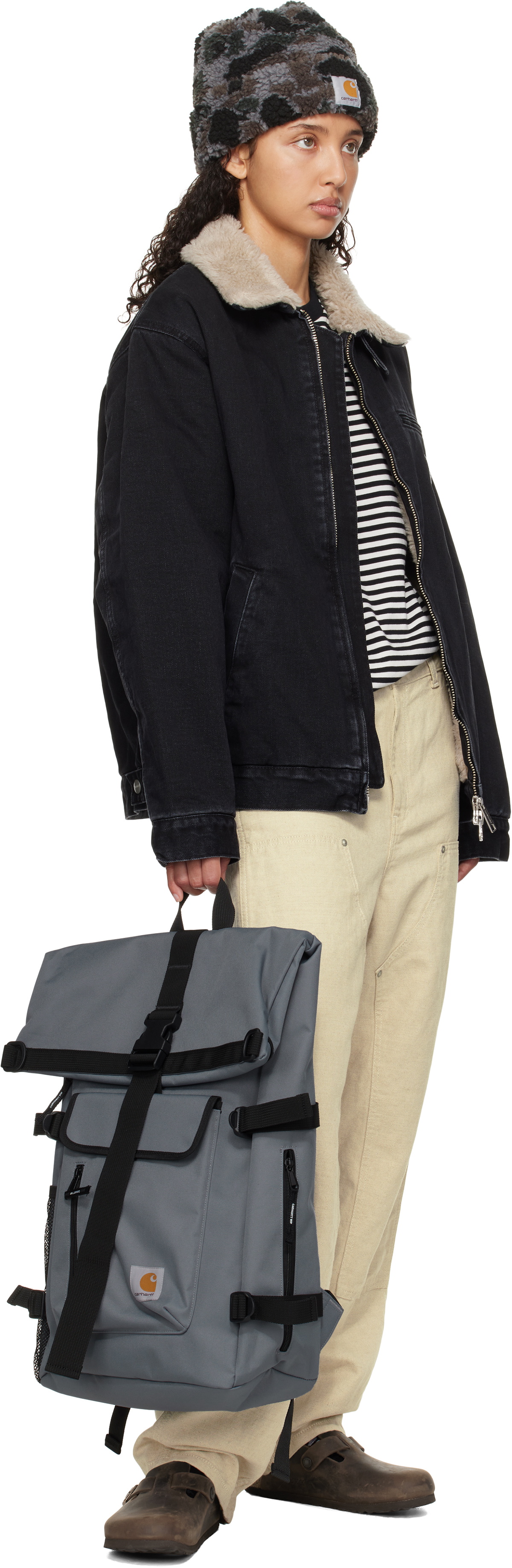 Carhartt Work In Progress Black Herald Denim Jacket Carhartt WIP