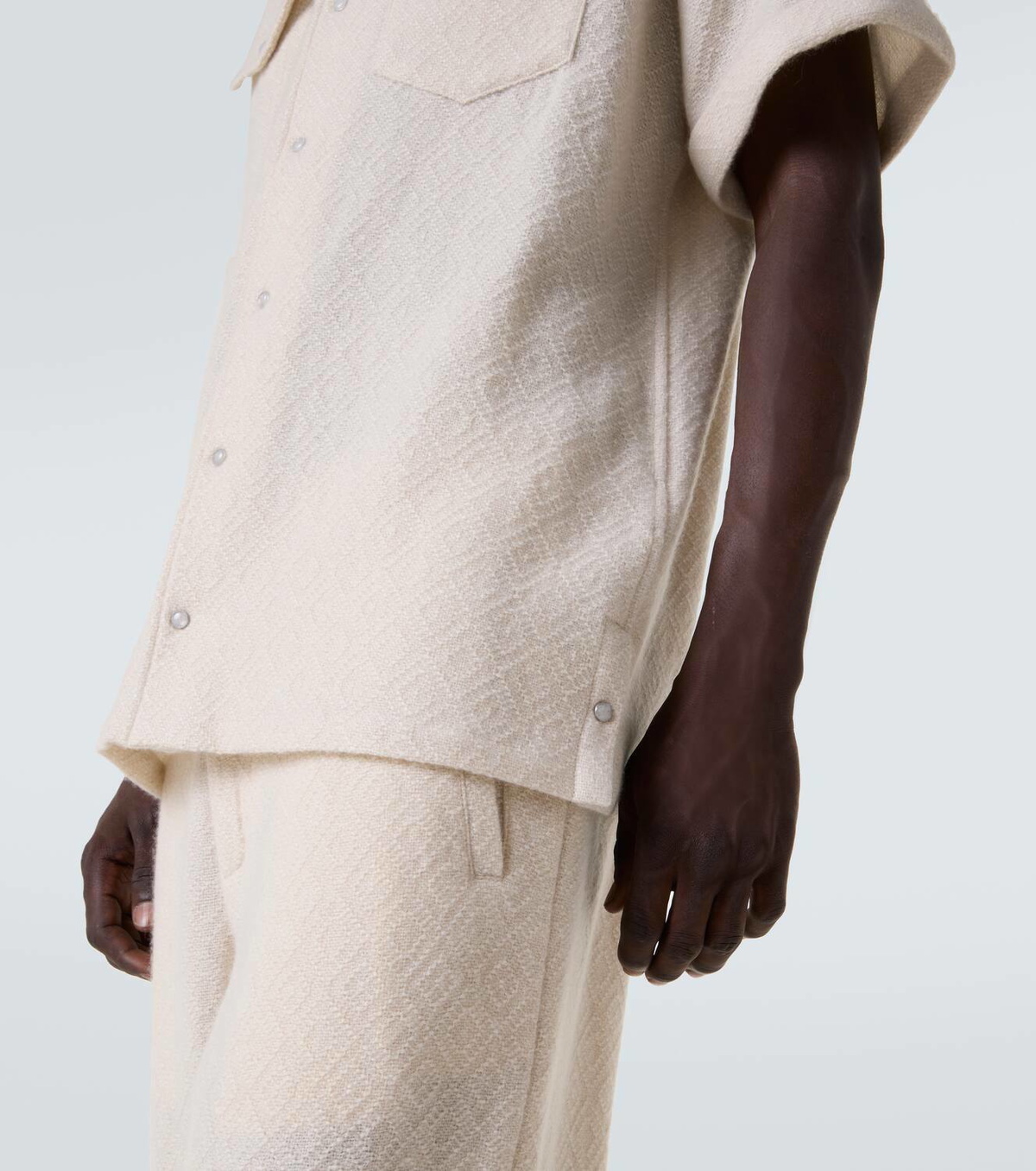 God's True Cashmere Diamond cashmere shirt God's True Cashmere