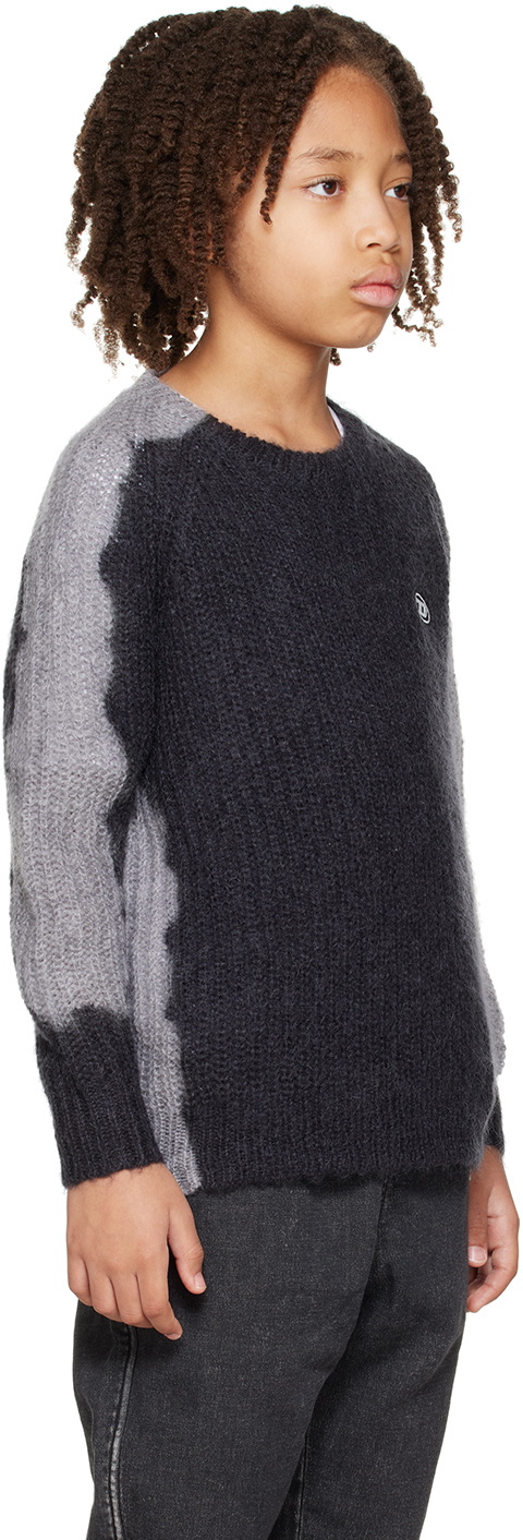 Diesel Kids Gray Kosimo Over Sweater Diesel