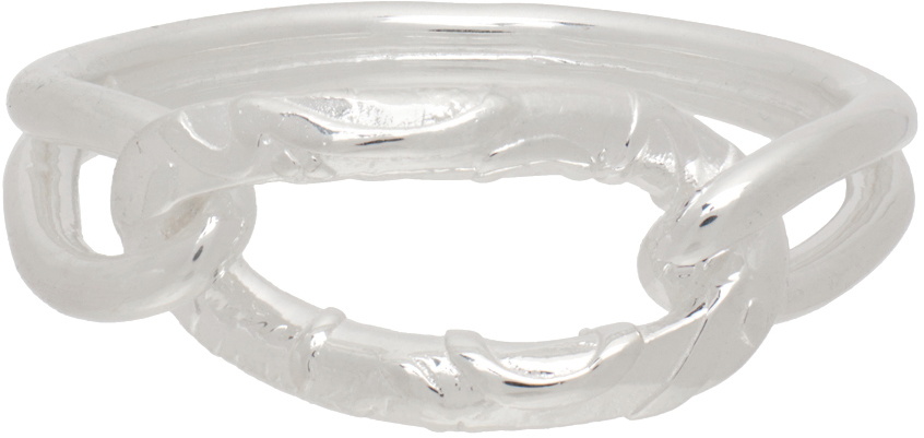 Dear Letterman Silver Amara Ring Dear Letterman