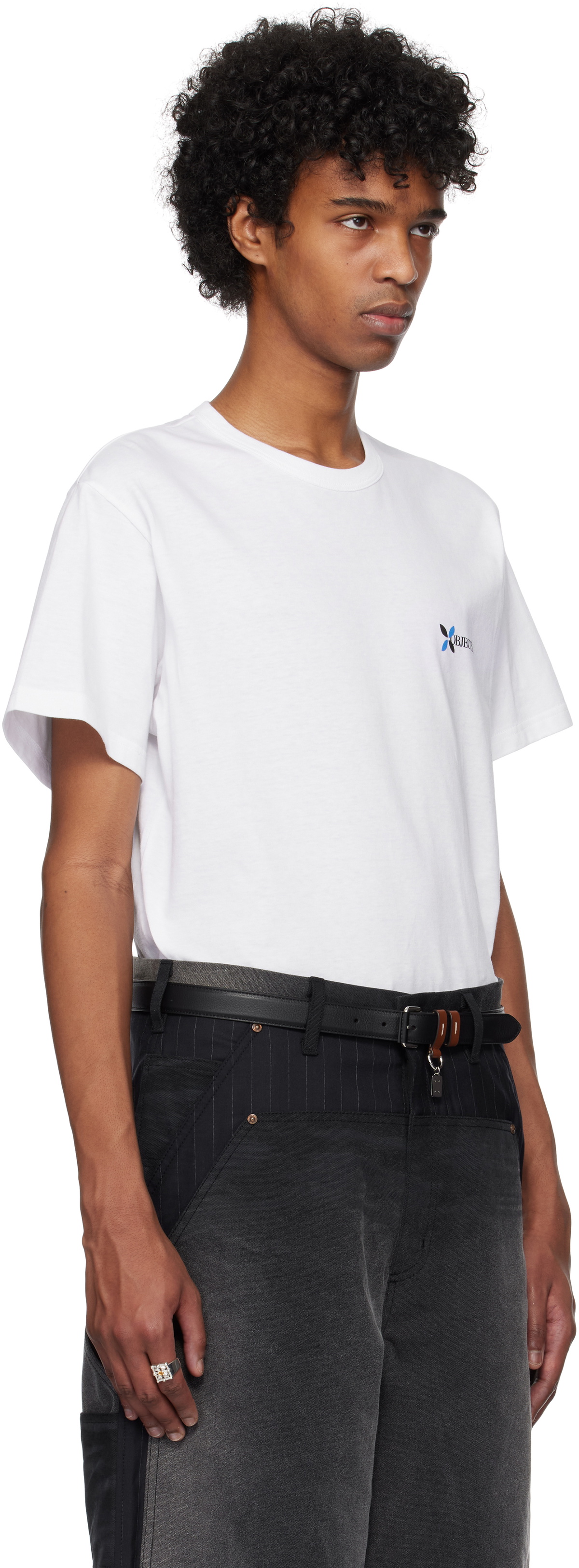 Khoki White Multi-Print T-shirt KHOKI