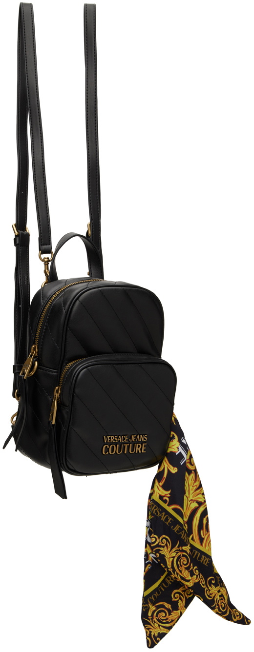 Versace Jeans Couture Black Thelma Backpack Versace