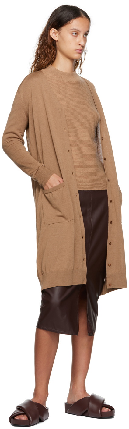 Max Mara Brown Pilly Sweater Max Mara