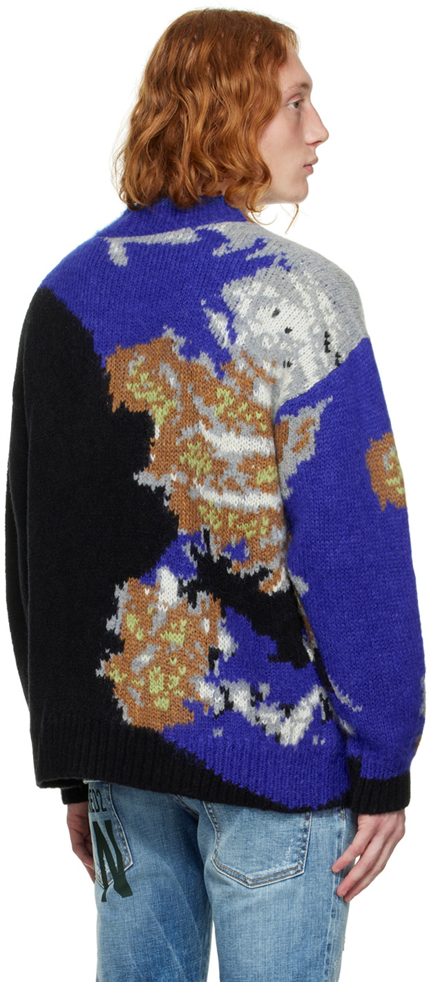 Dsquared2 Multicolor Earth View Sweater Dsquared2