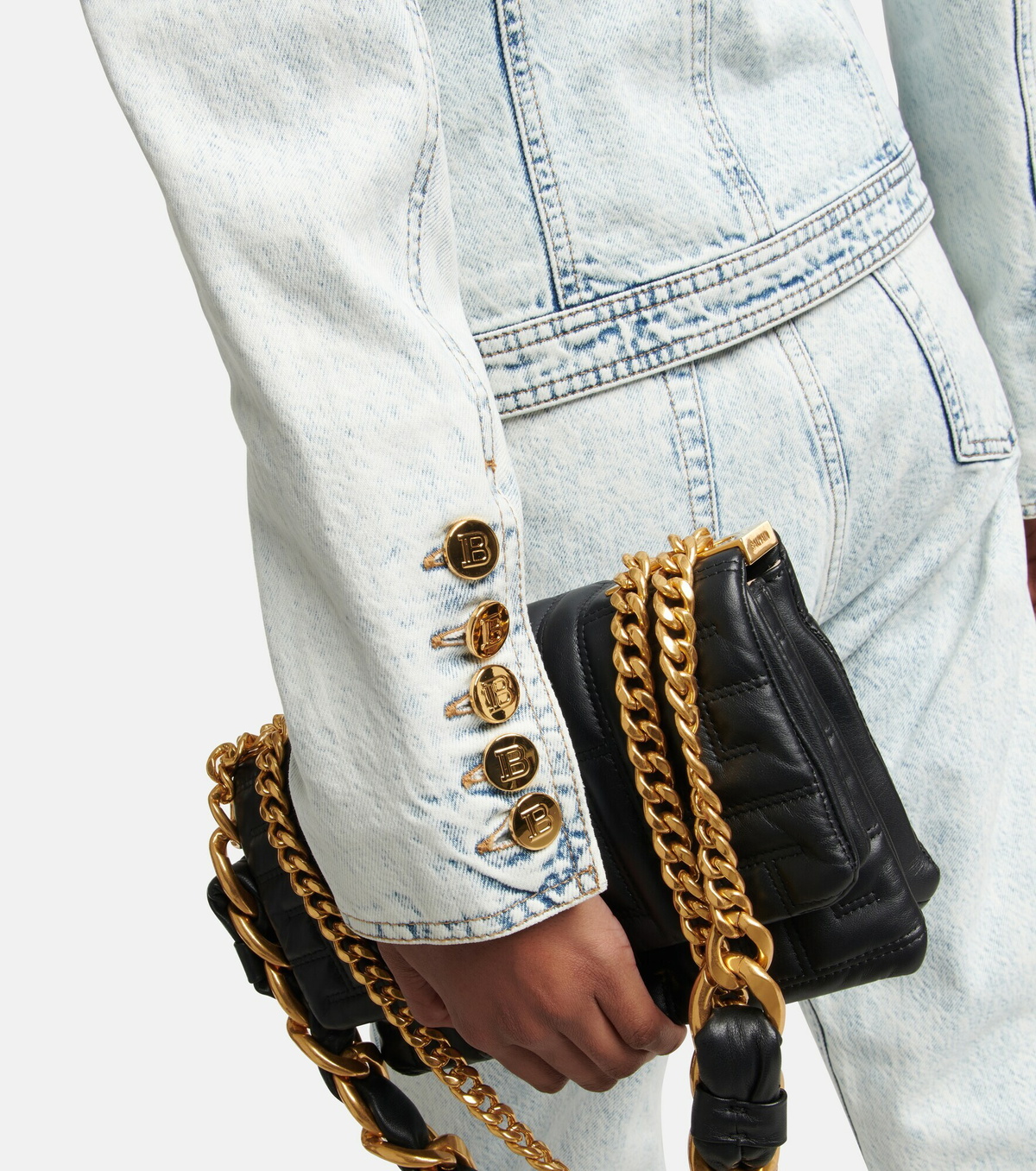 Balmain - Denim blazer Balmain