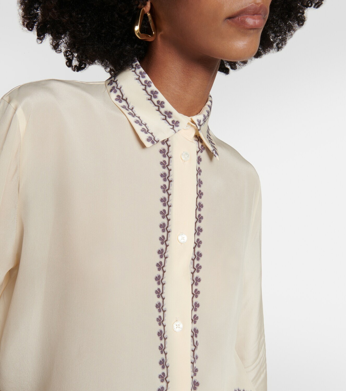 Etro Paisley silk blouse Etro