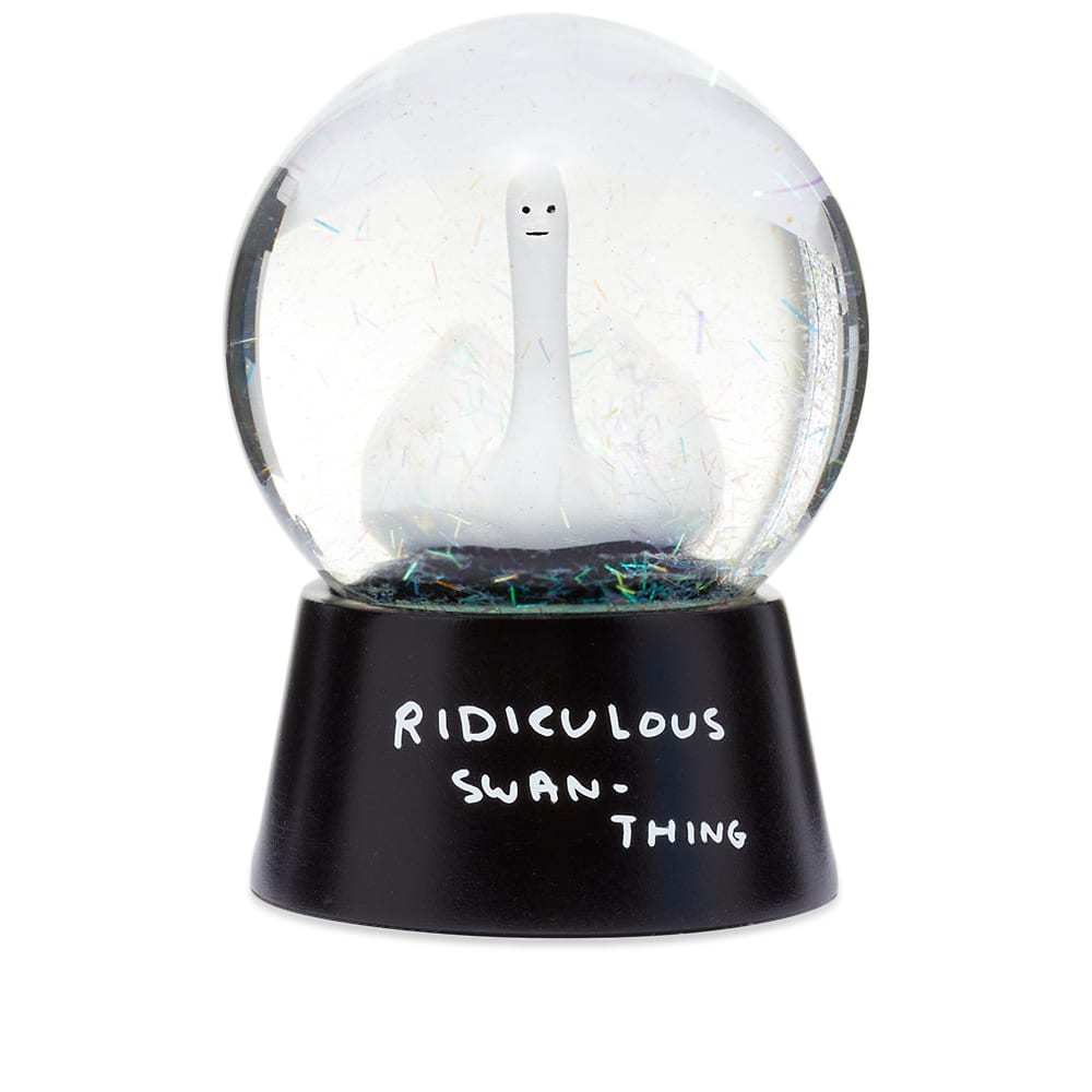David Shrigley Ridiculous Swan Thing Snow Dome David Shrigley