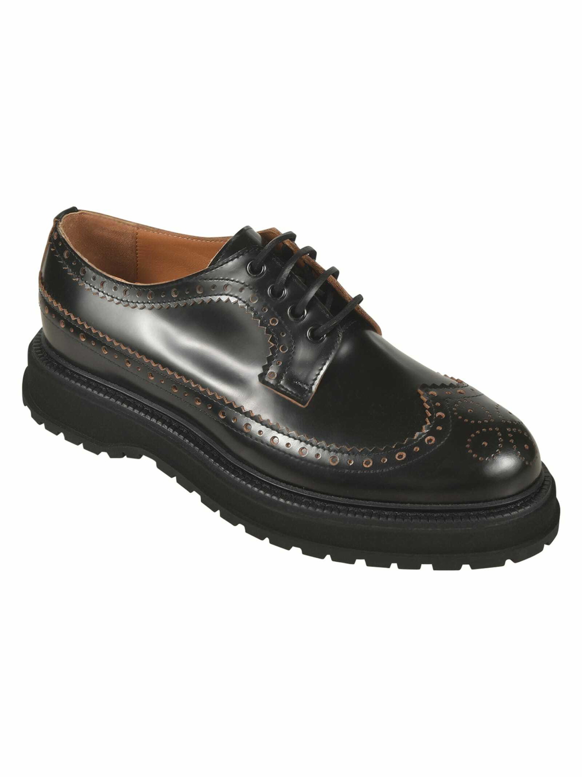 Buttero Laced Perforated Derby Shoes Buttero