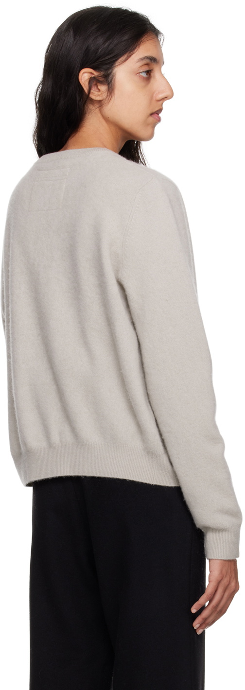 Frenckenberger Gray Mini Bomber Cardigan Frenckenberger