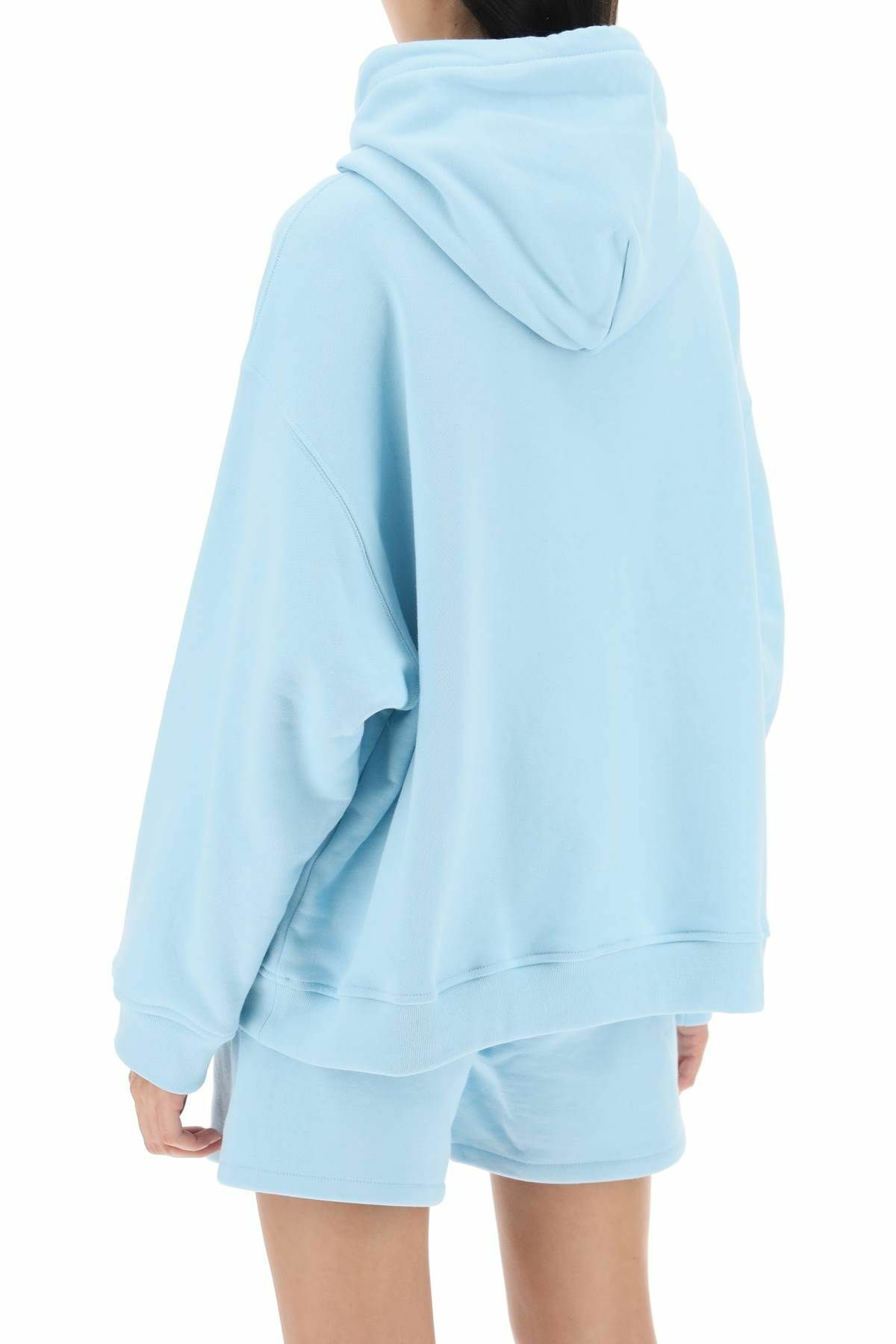 VERSACE hoodie with 1978 re-edition logo Light blue Versace