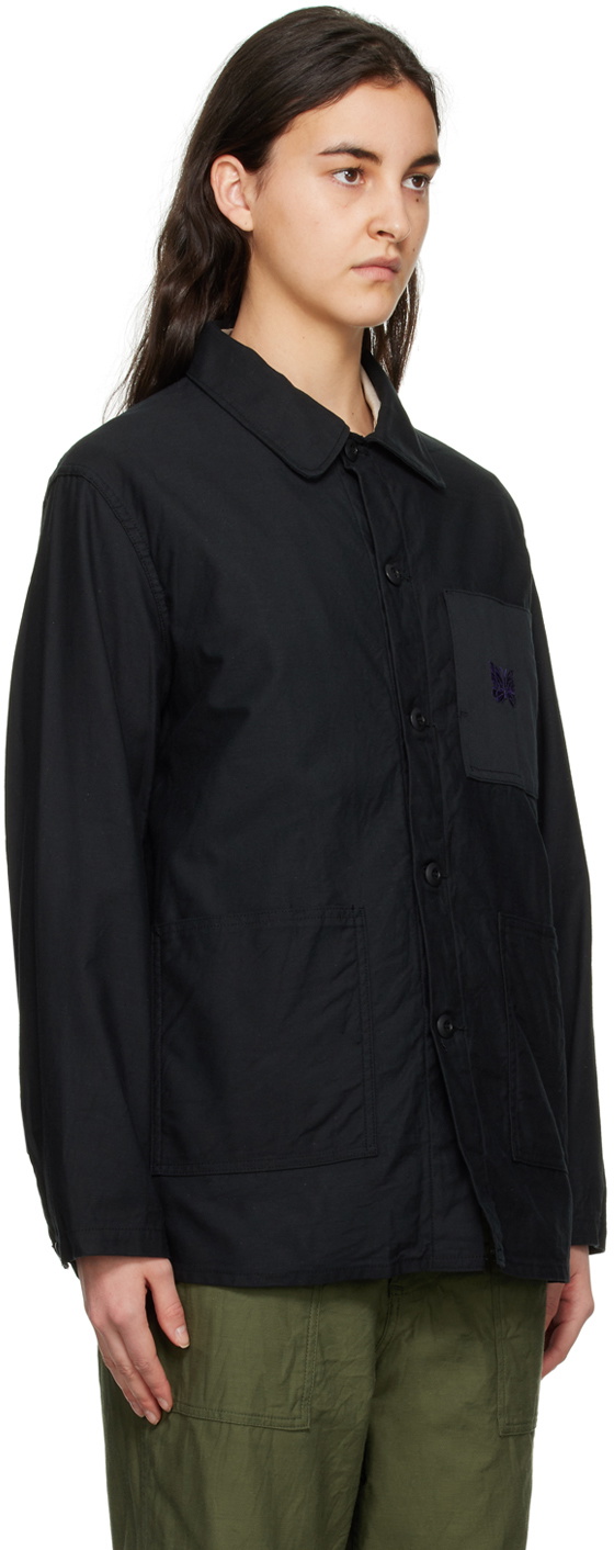 NEEDLES Black D.N Jacket Needles