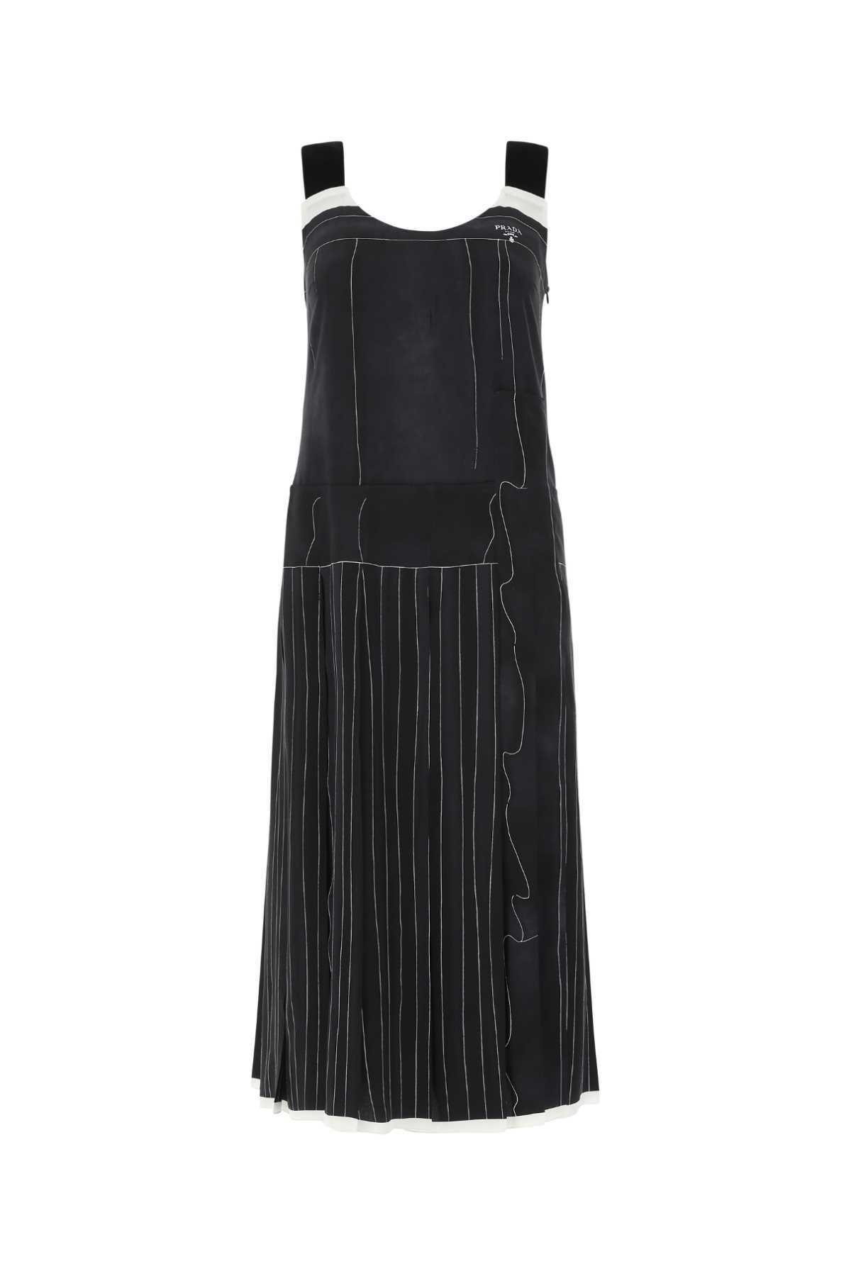 Prada Printed Silk Dress Prada