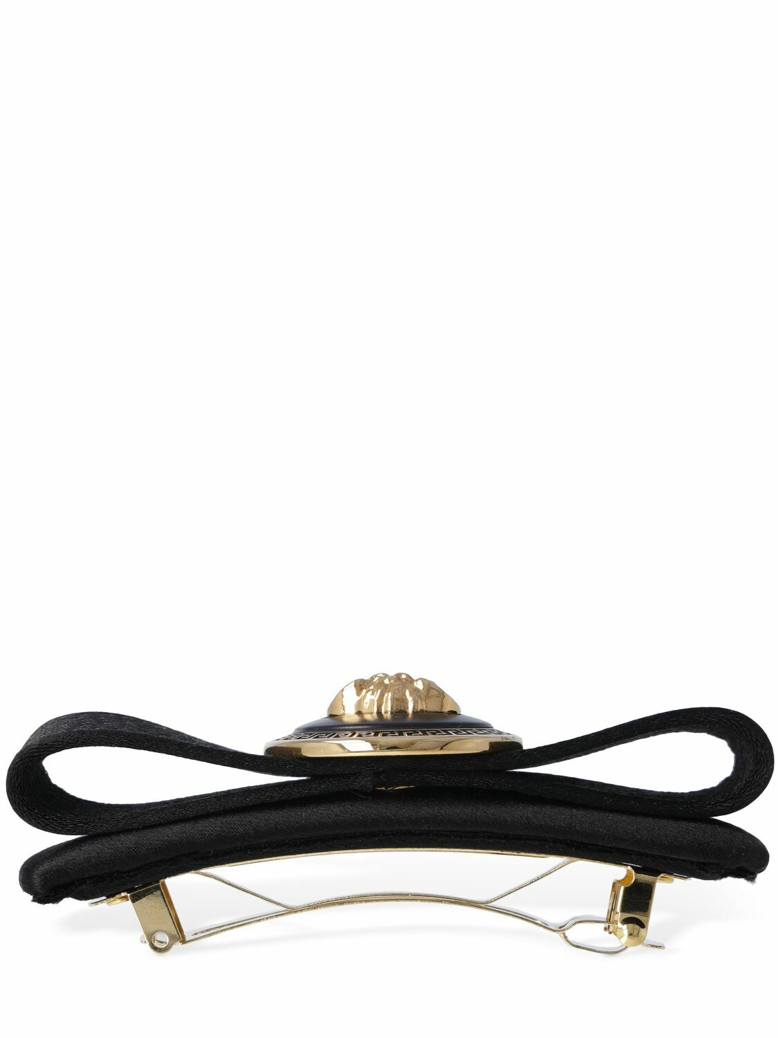 VERSACE - Gianni Ribbon Bow Hair Clip Versace