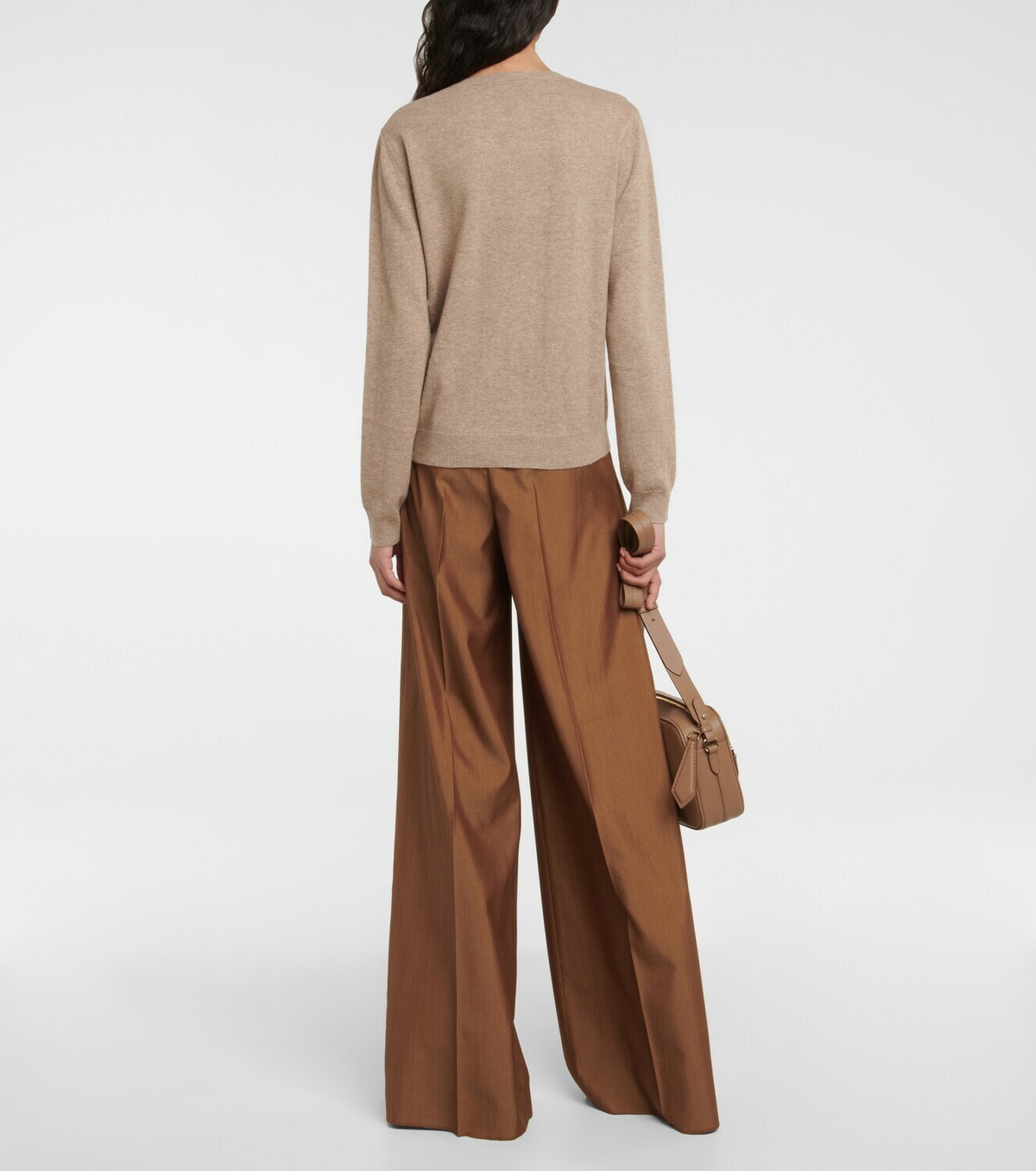 Max Mara - Gordon intarsia wool and cashmere sweater Max Mara