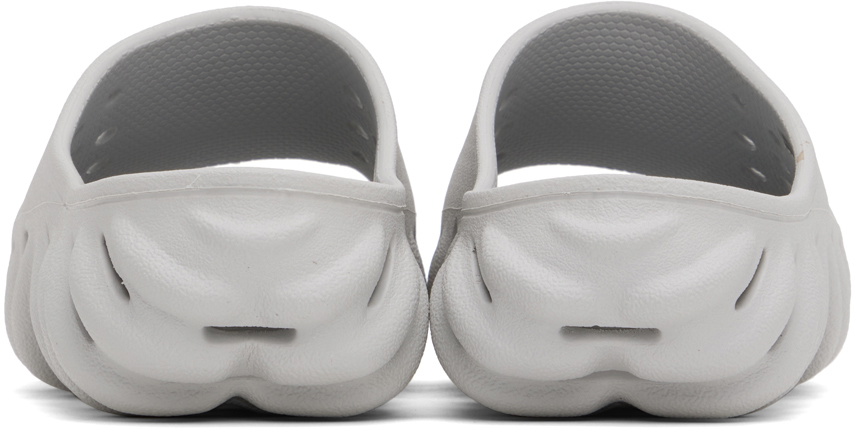 Crocs Gray Echo Slides Crocs