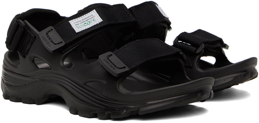Suicoke Black Wake Sandals Suicoke