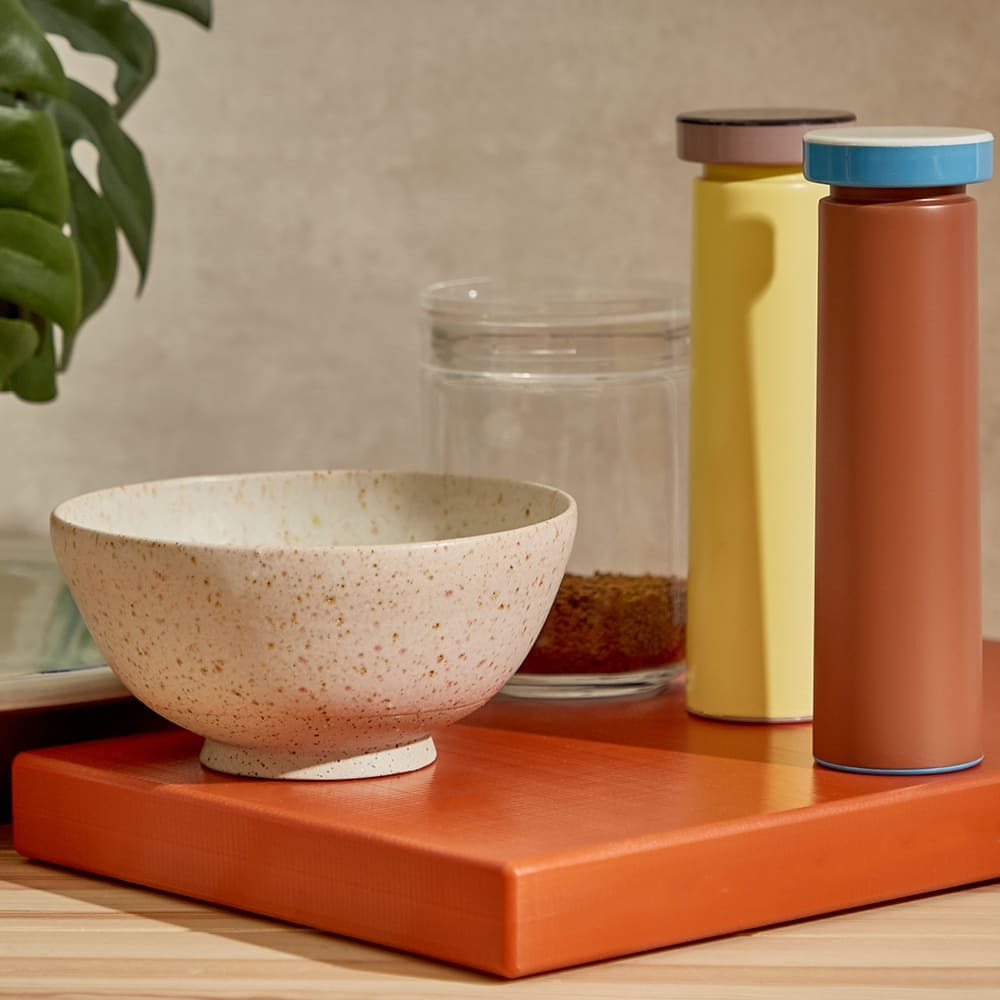 HAY Salt & Pepper Shaker - Medium in Terracotta HAY