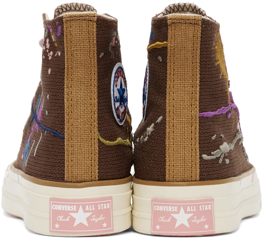 Converse Brown Bandulu Edition Chuck 70 High Sneakers Converse